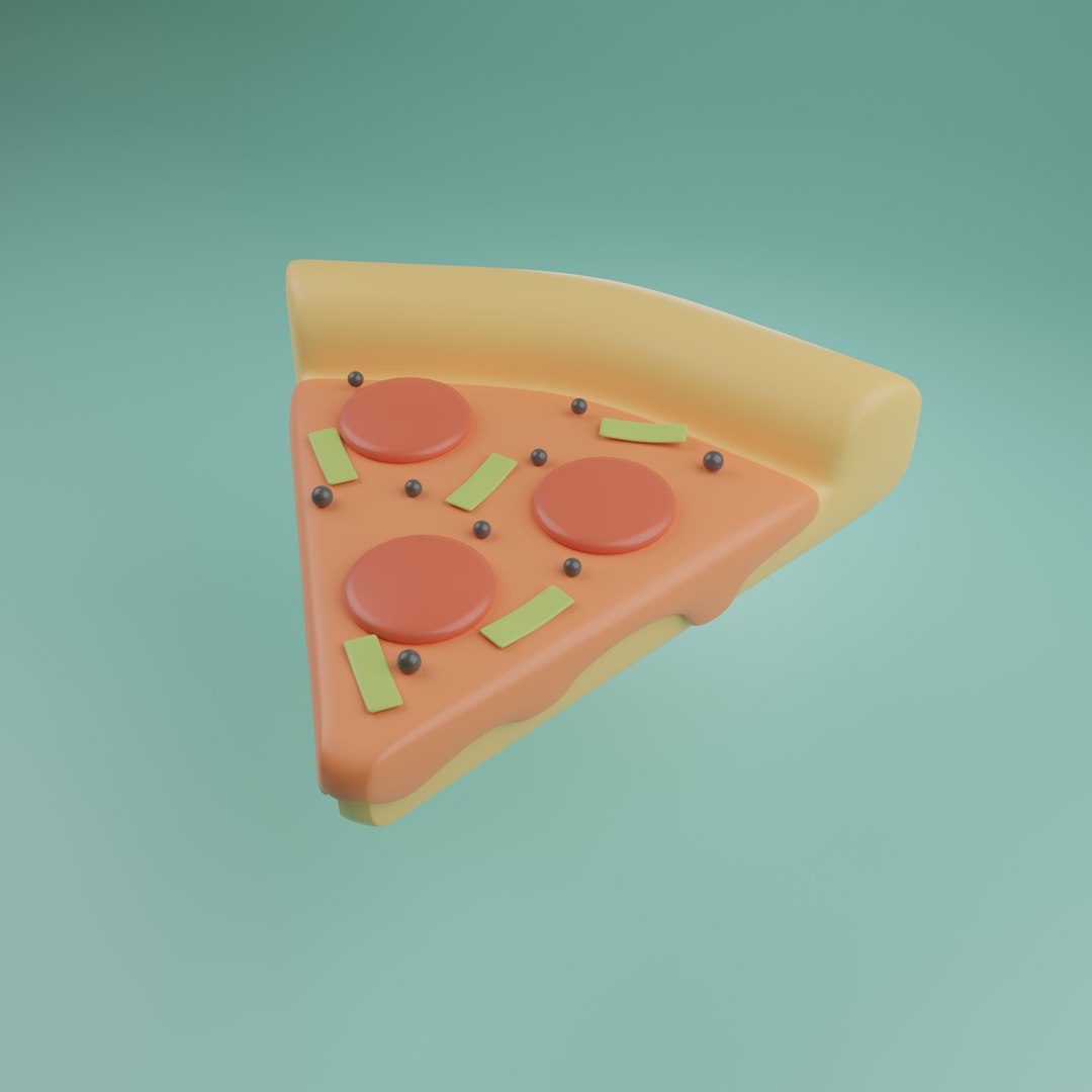 3D Pizza - TurboSquid 2176269