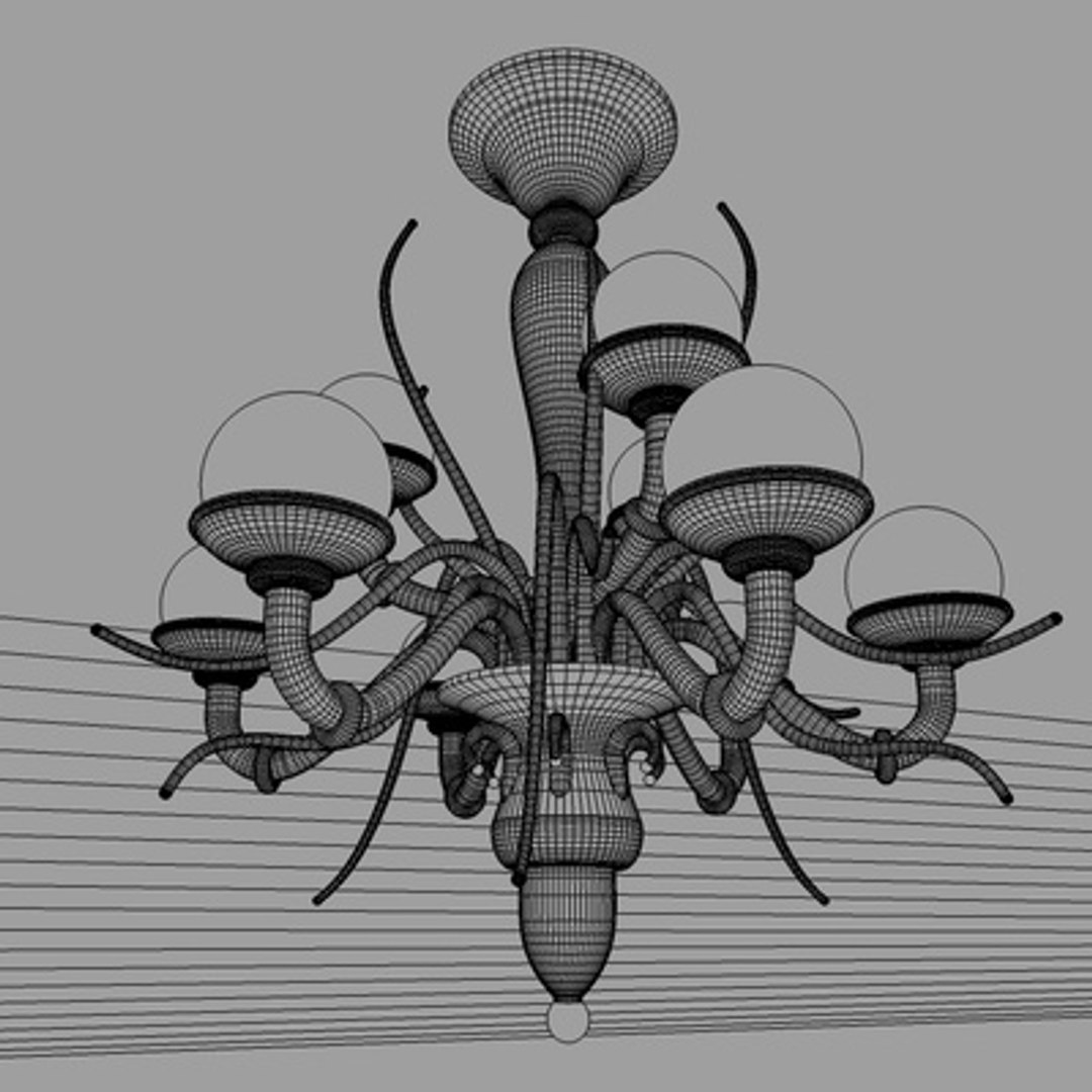 Ceiling Lamp 3d Obj