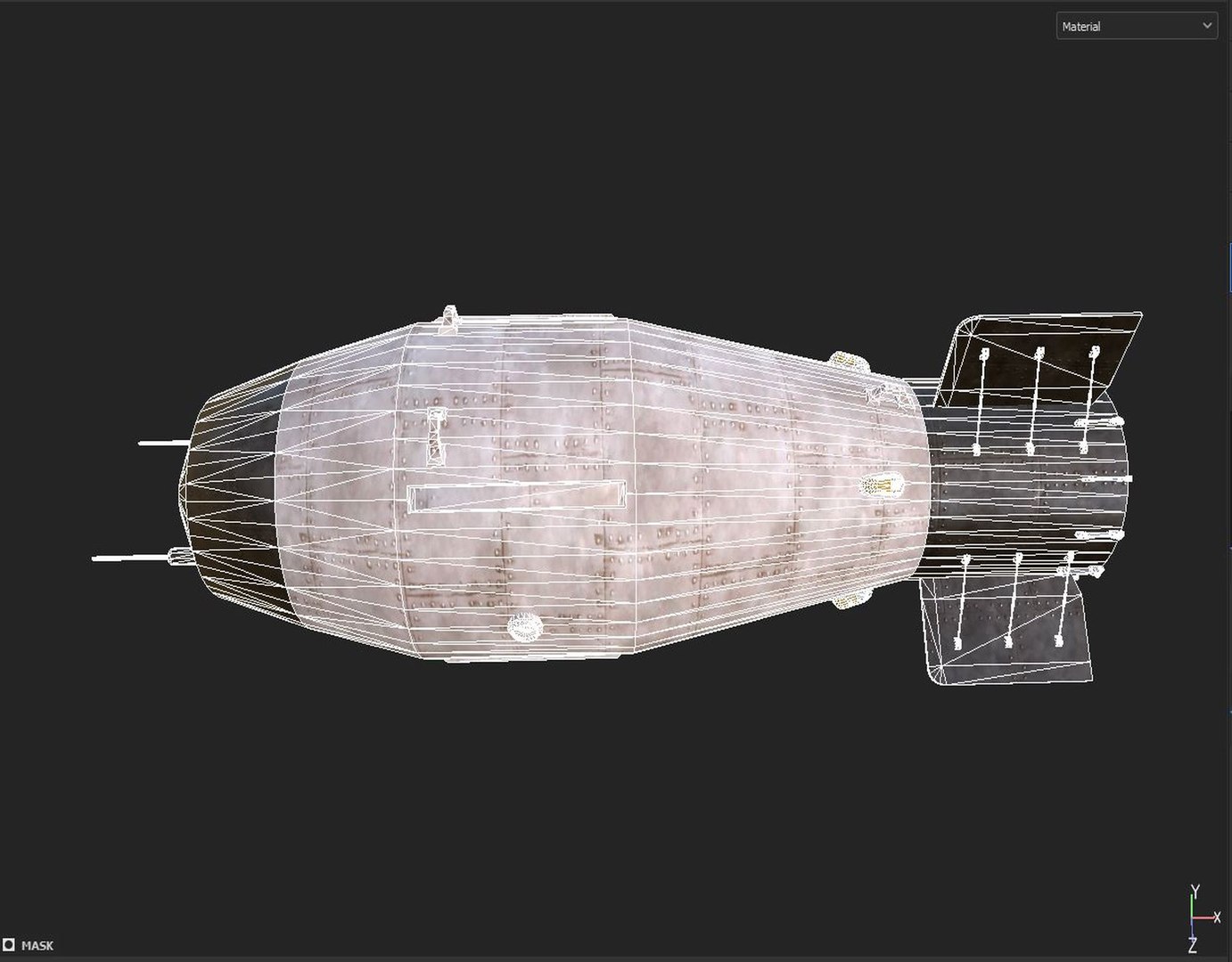 3D Tsar Bomb - TurboSquid 2252879