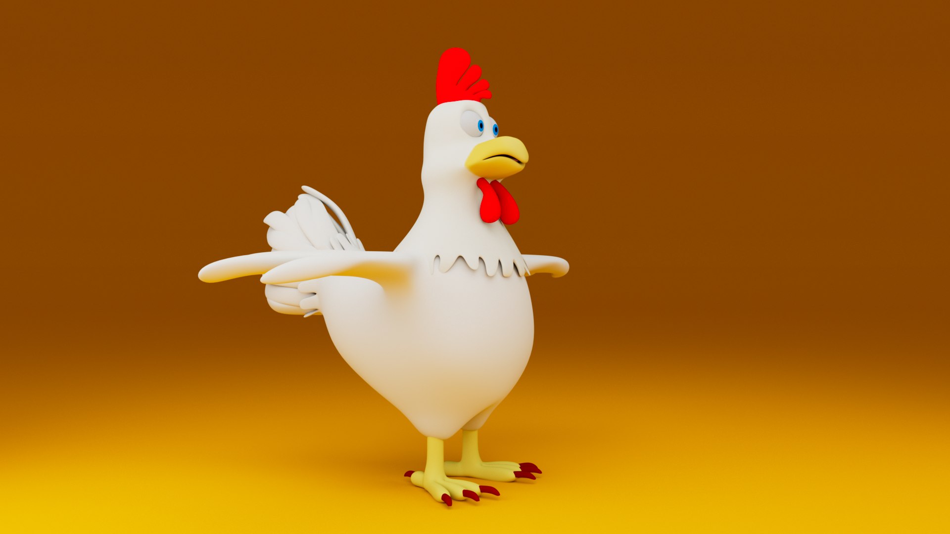 3D Versatile Chicken 3D Model Perfect For Games Animation And More 3D ...