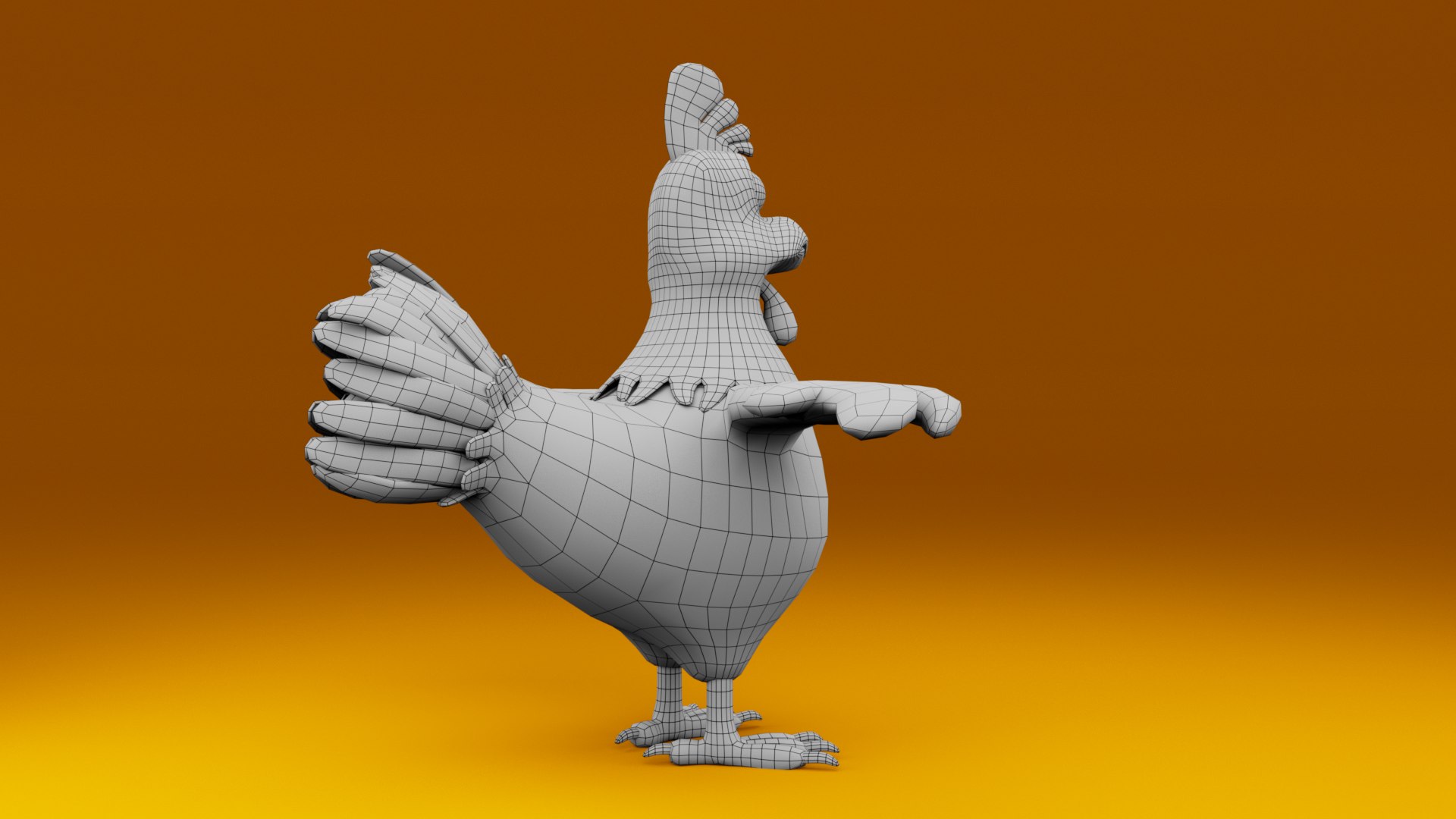 3D Versatile Chicken 3D Model Perfect For Games Animation And More 3D ...