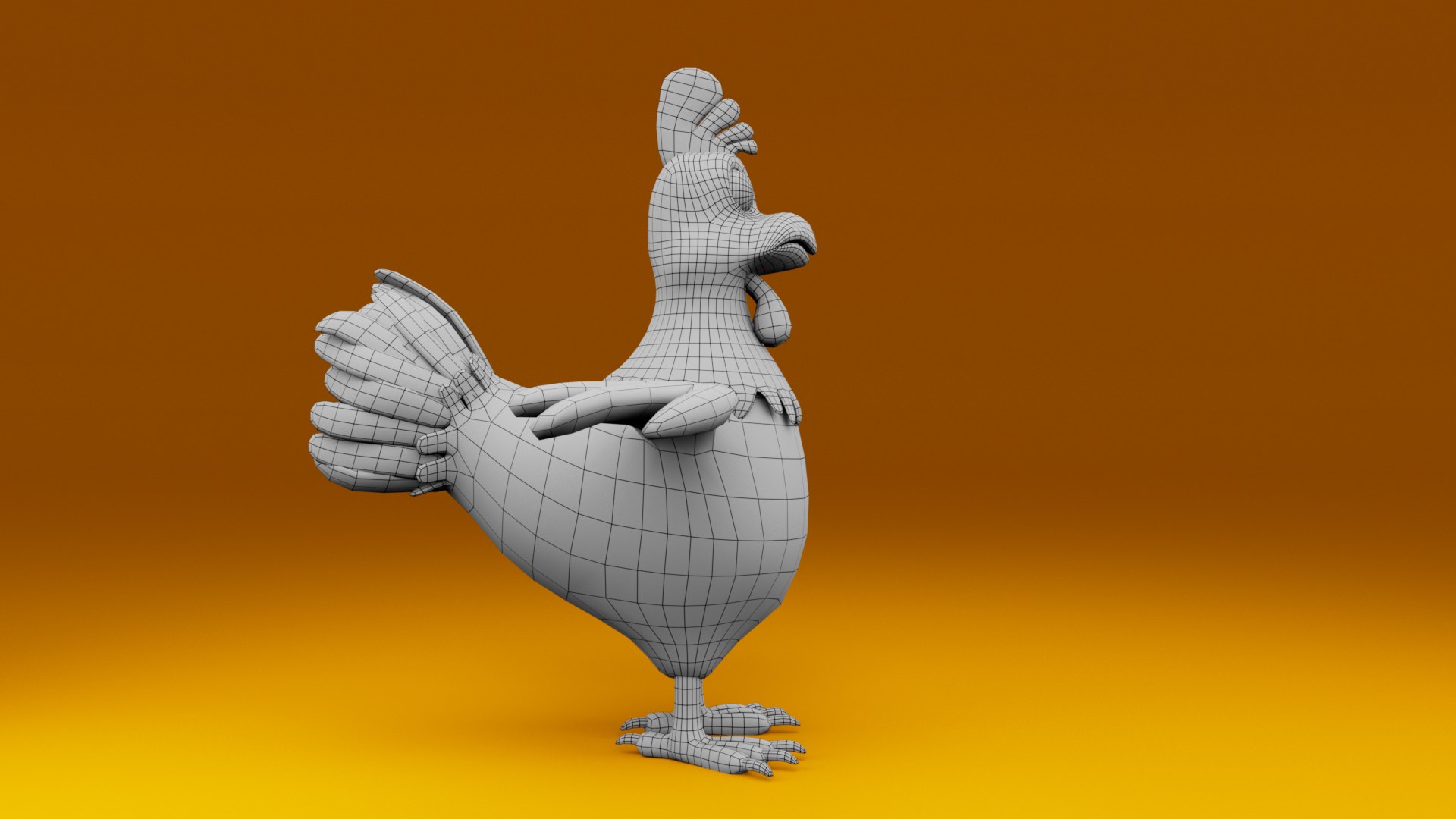 3D Versatile Chicken 3D Model Perfect For Games Animation And More 3D ...