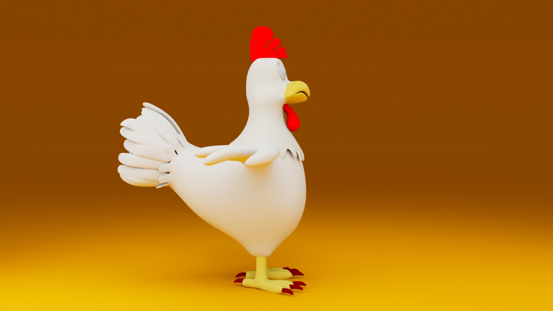 3D Versatile Chicken 3D Model Perfect For Games Animation And More 3D ...