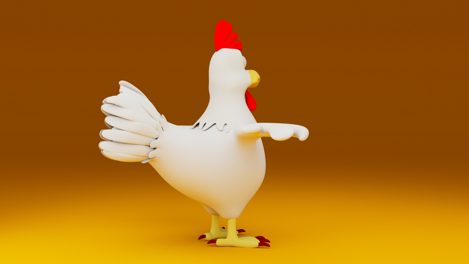 3D Versatile Chicken 3D Model Perfect For Games Animation And More 3D ...