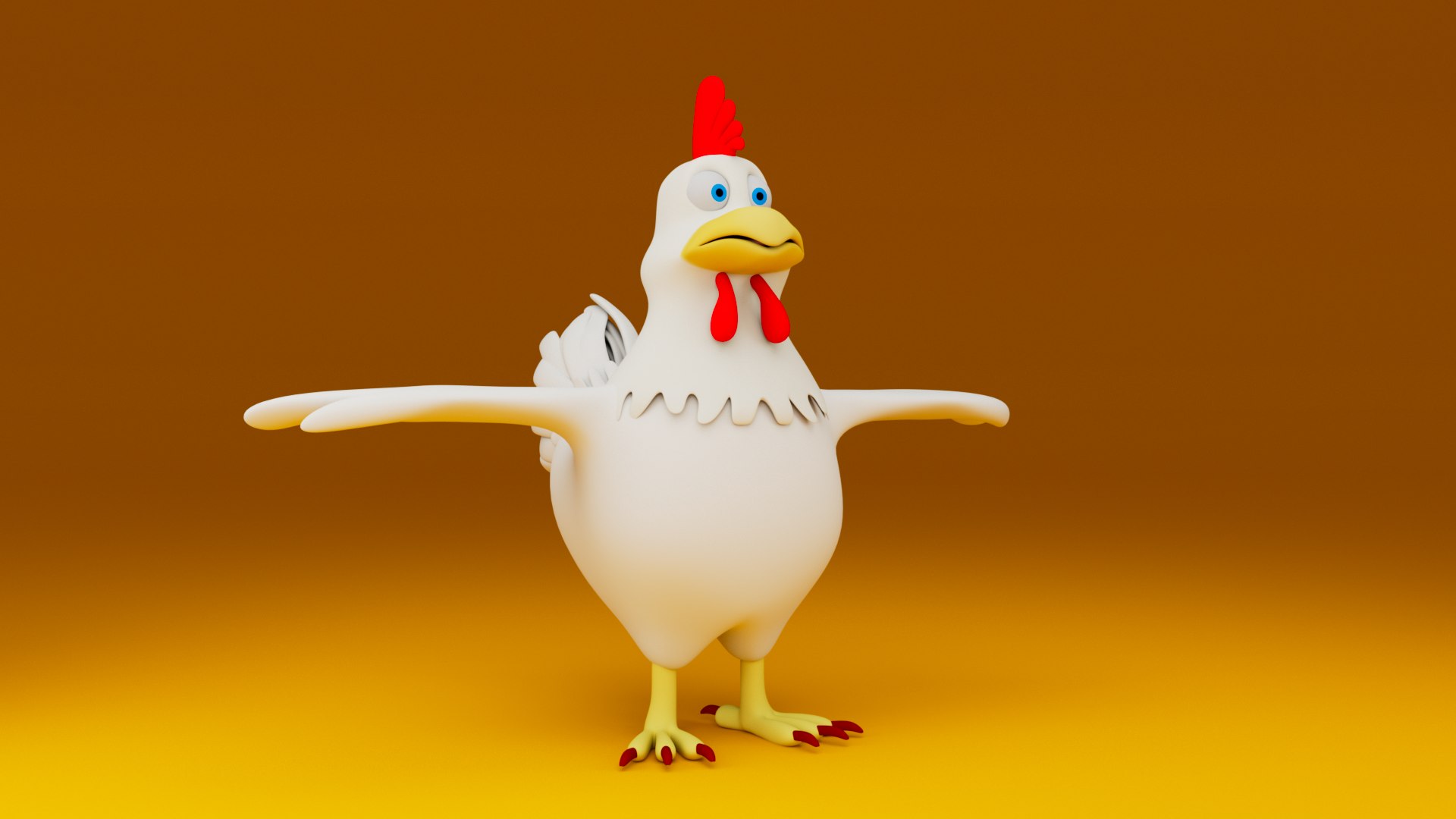 3D Versatile Chicken 3D Model Perfect For Games Animation And More 3D ...