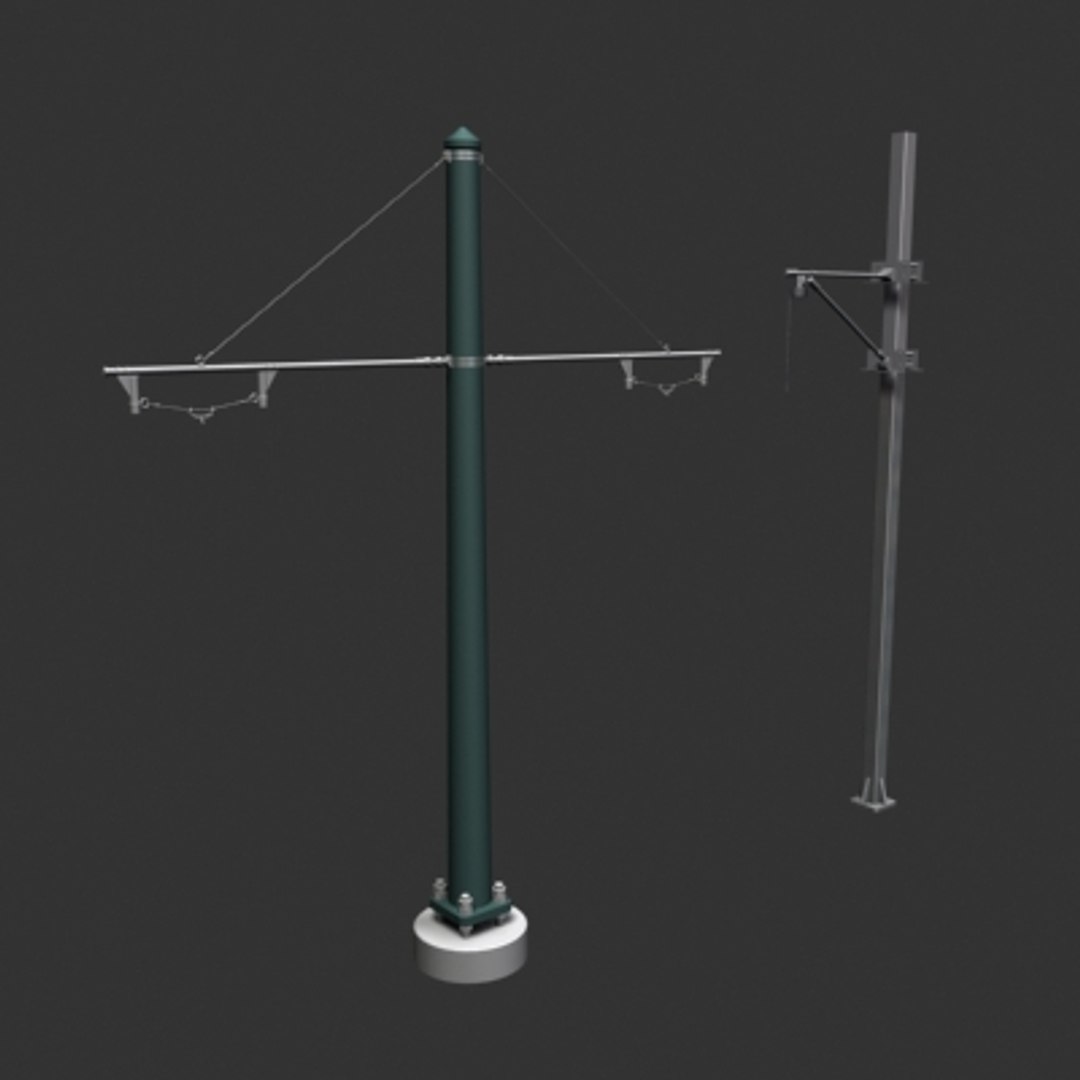 Ocs Poles 3d Model