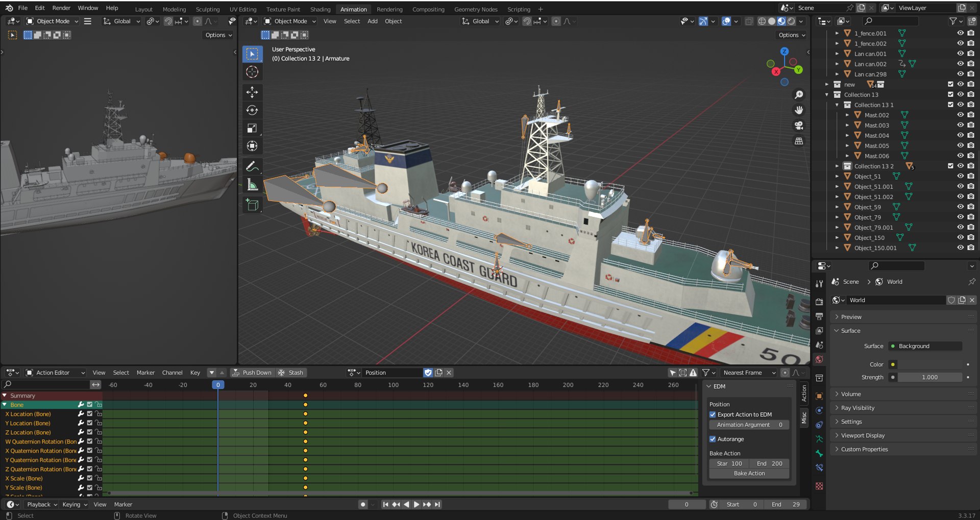 Coast Guard Ship Model - TurboSquid 2212683