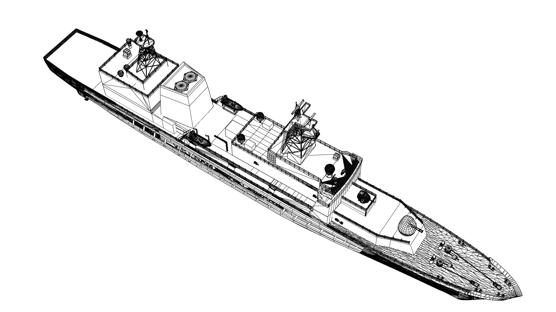 Coast Guard Ship Model - TurboSquid 2212683