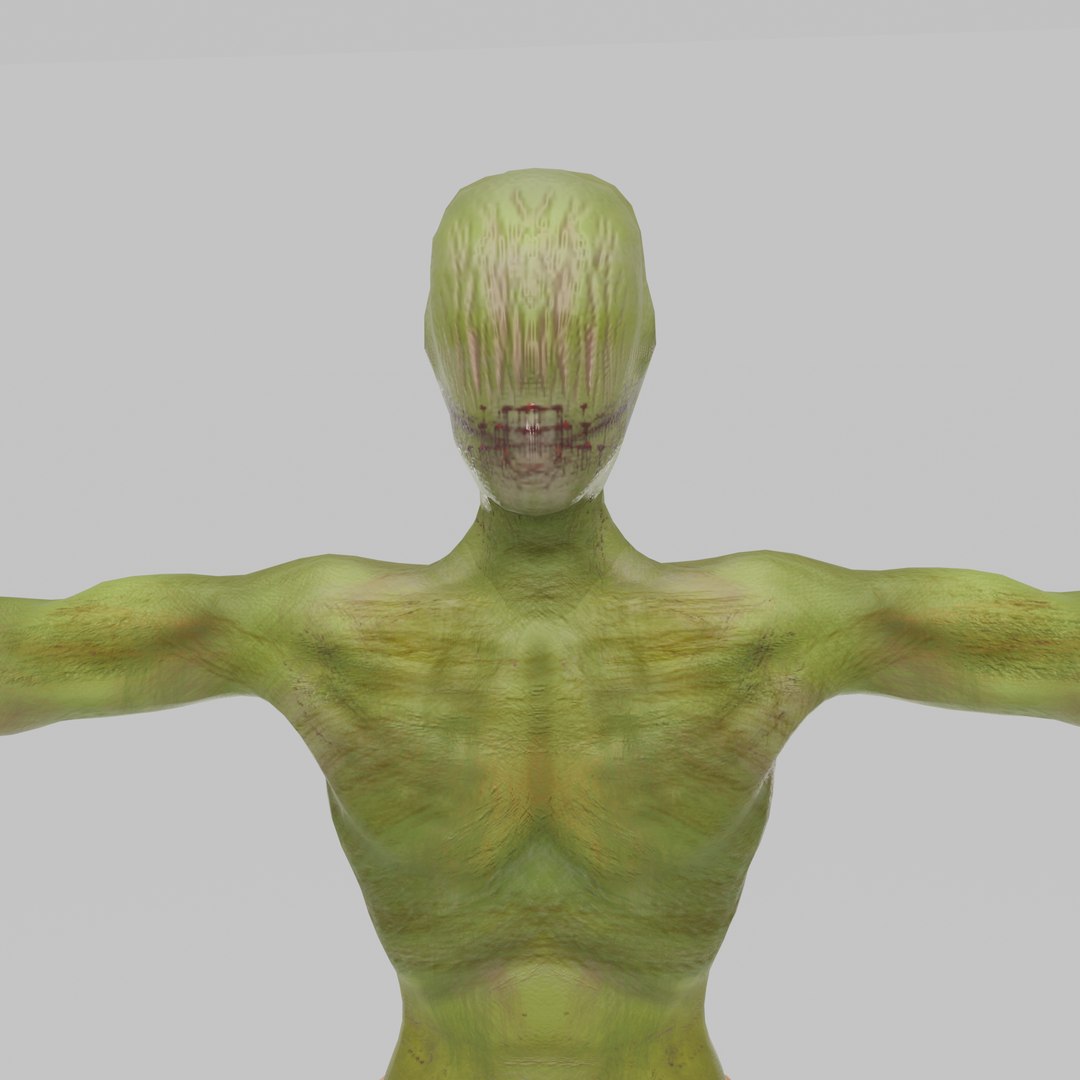 ZOMBIE Low-Poly 3D Model - TurboSquid 2189814