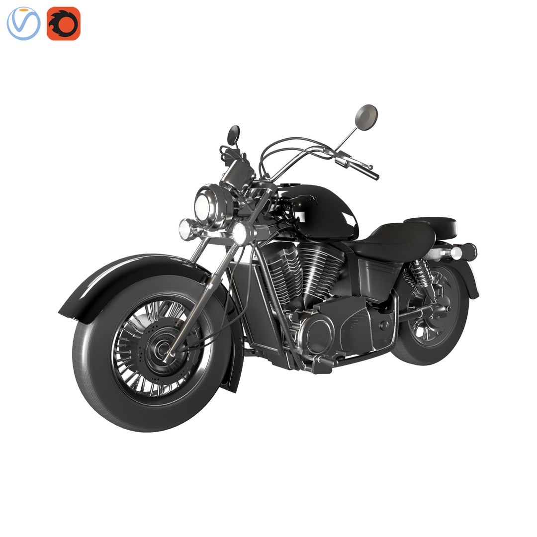 3D Honda Shadow - TurboSquid 1794237