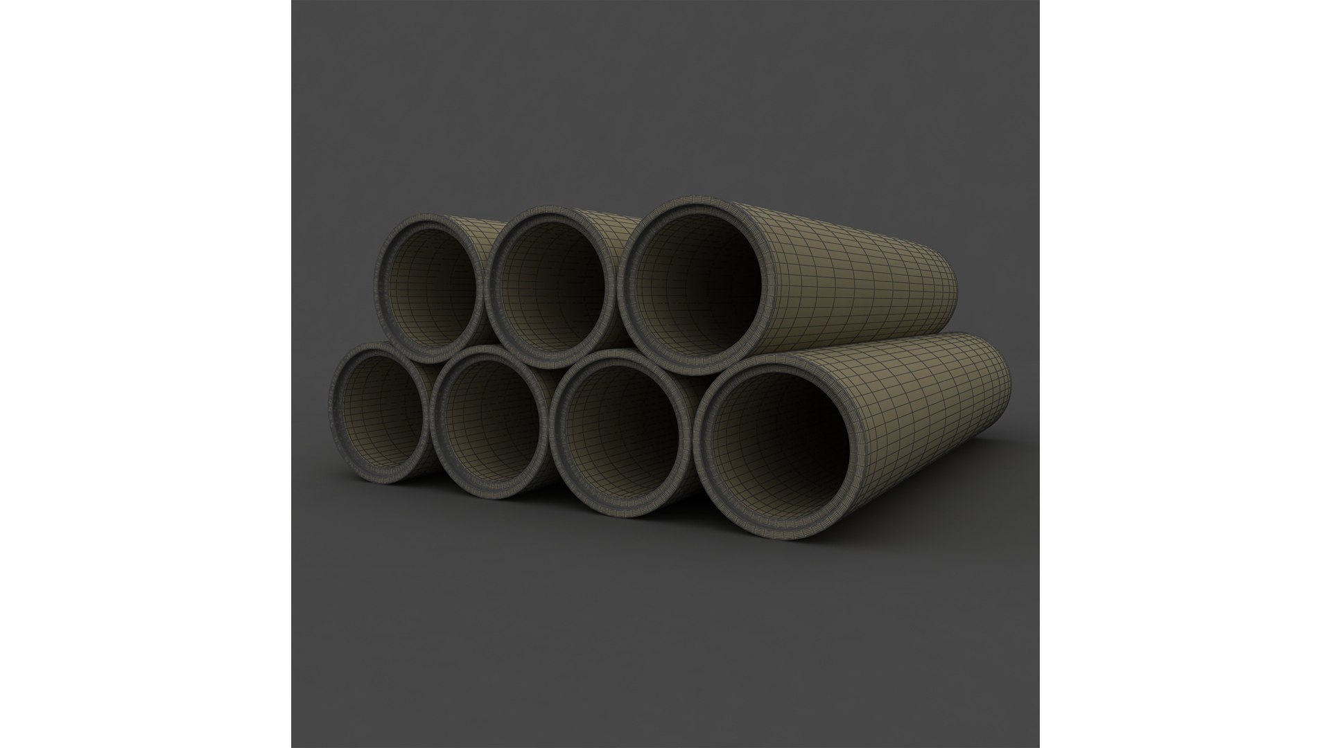 Concrete Pipes 3D Model - TurboSquid 2006528