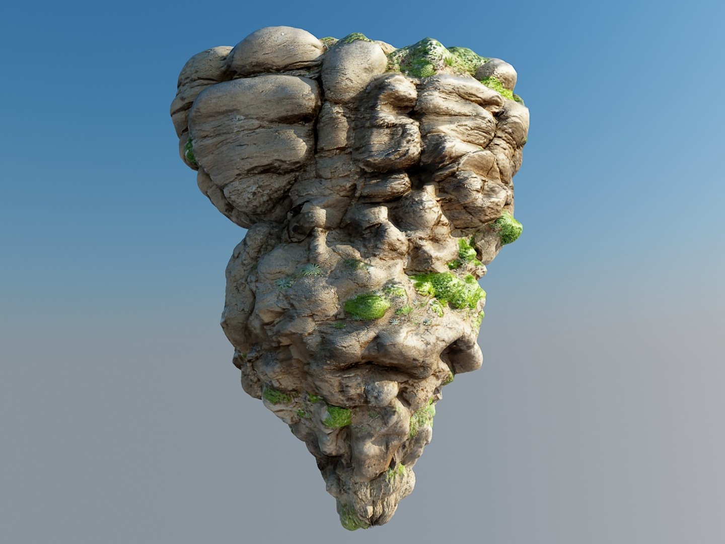 Levitating Rocks Pack 17 3D Model - TurboSquid 1161354