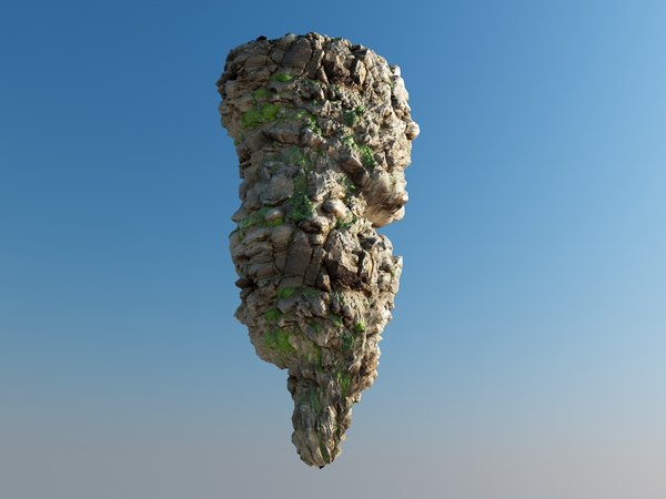 Levitating rocks pack 17 3D model - TurboSquid 1161354