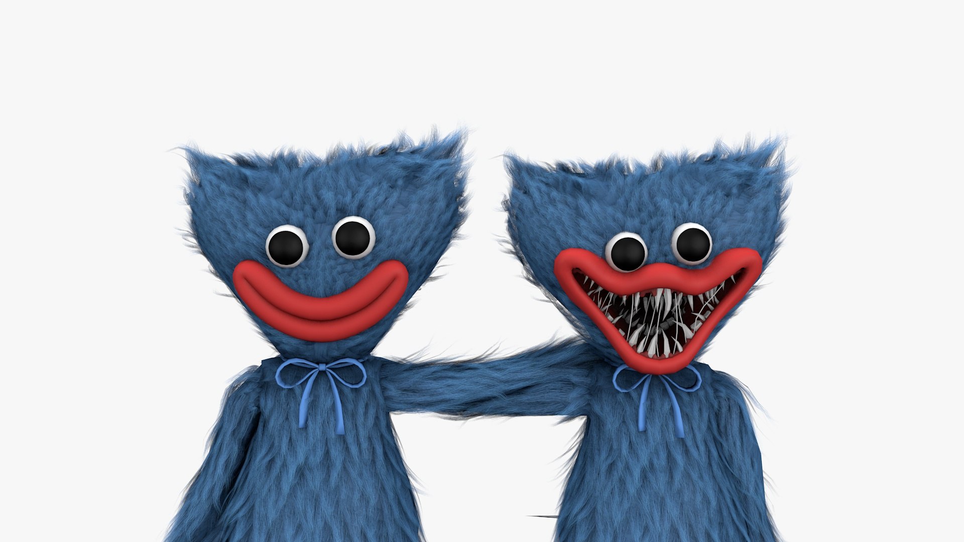 Huggy Wuggy Model - TurboSquid 2082348