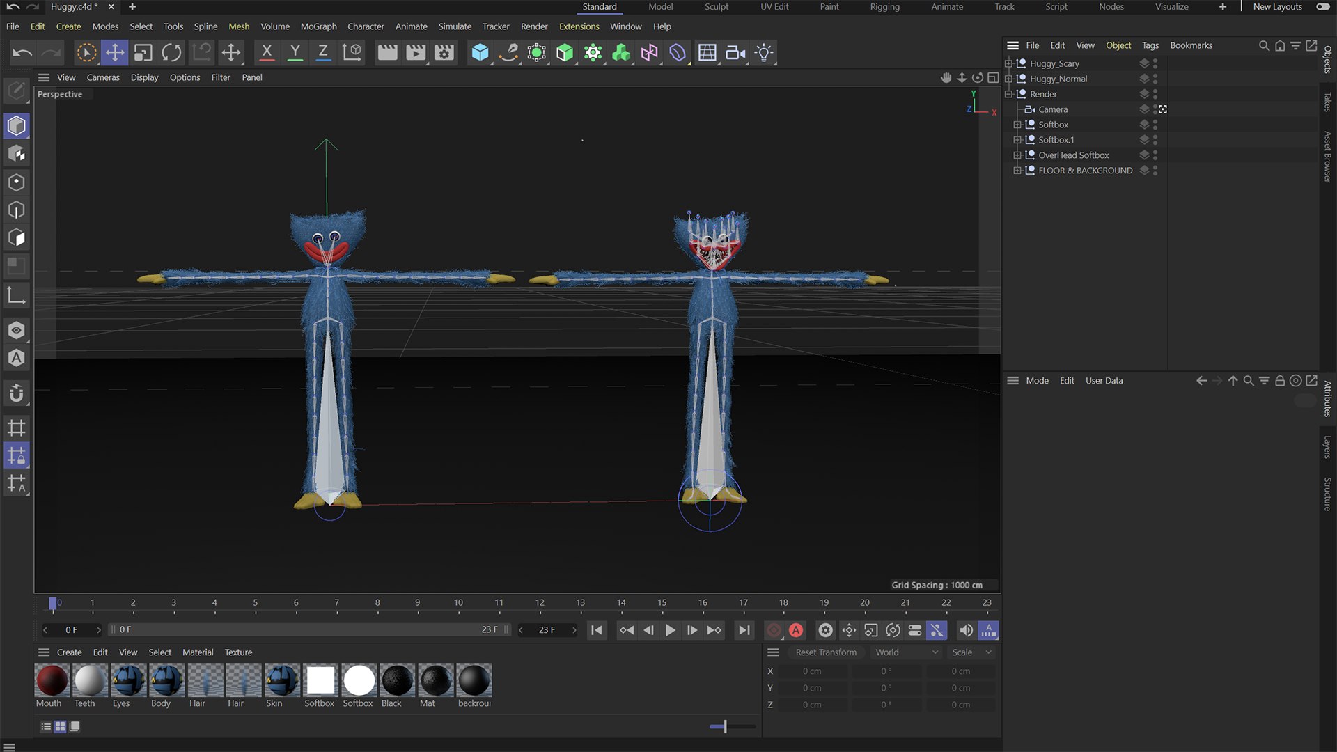 Huggy Wuggy Model - TurboSquid 2082348