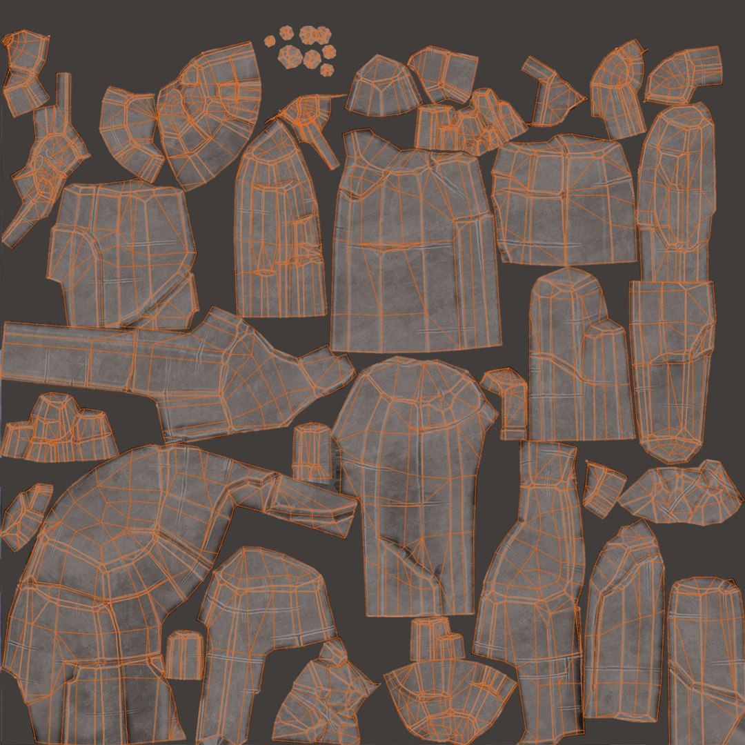 3D Stylized Rocks - Cliff Boundary Platforms - Low-poly Real-time - Top ...