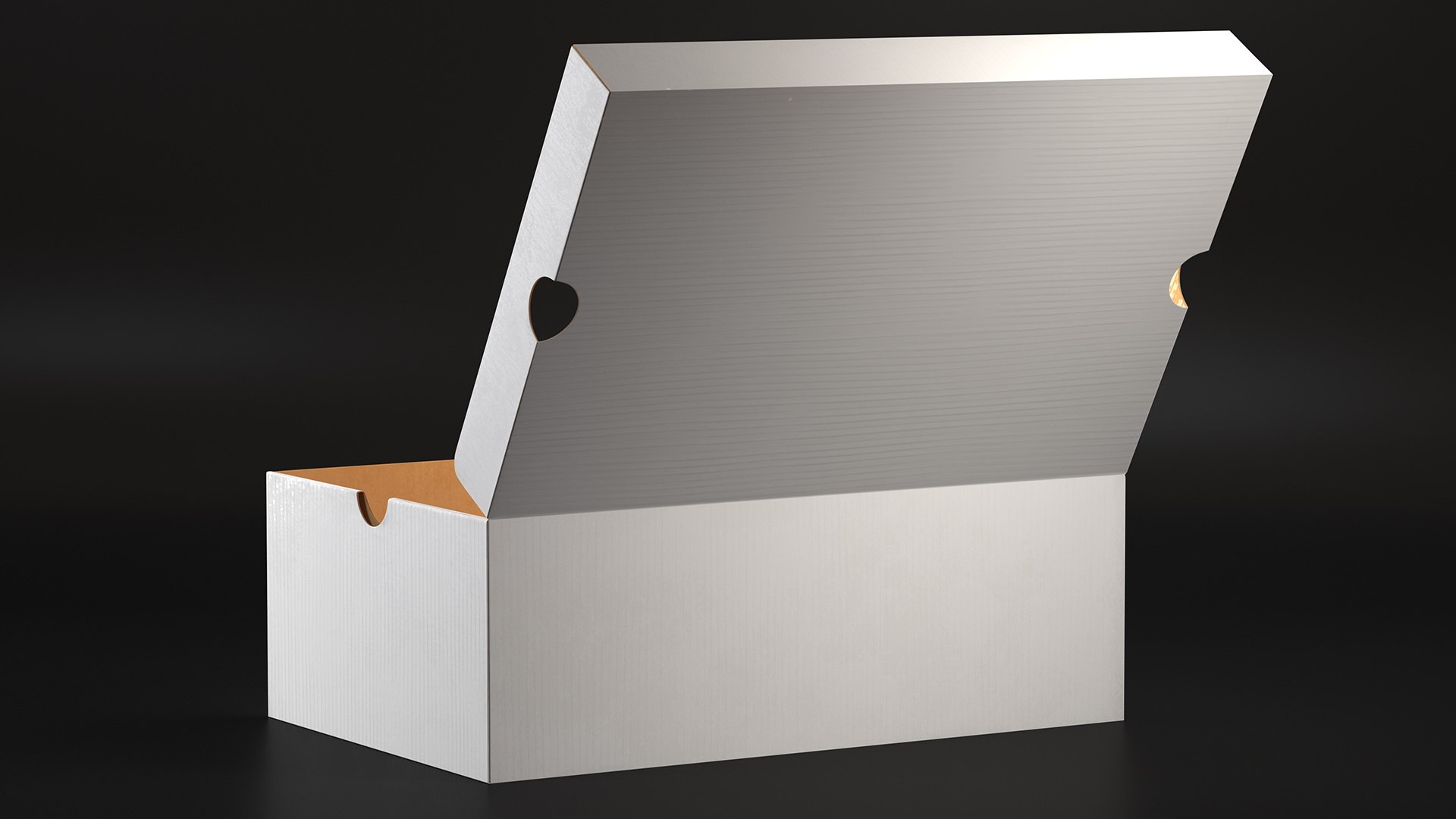 3D Shoe Box Open - TurboSquid 2011411