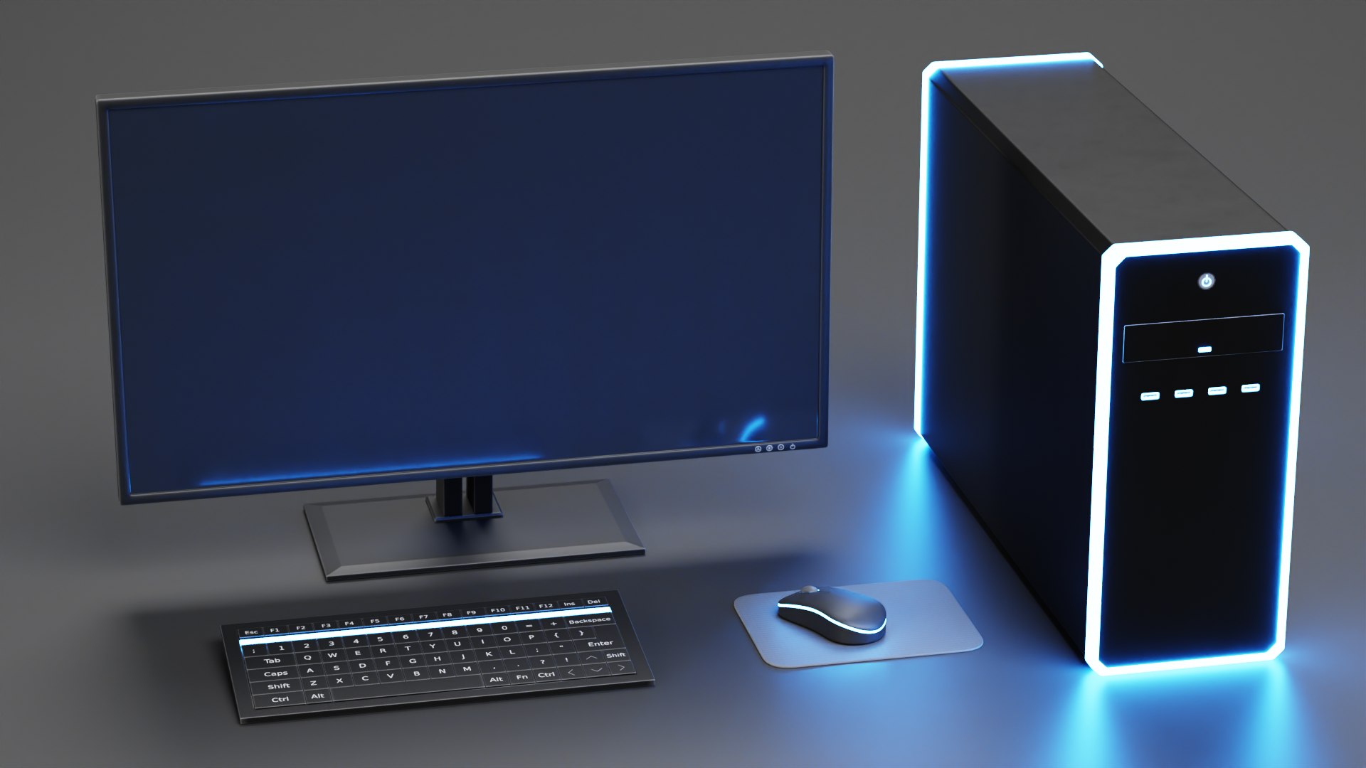 3D Computer 2 Model - TurboSquid 1899028