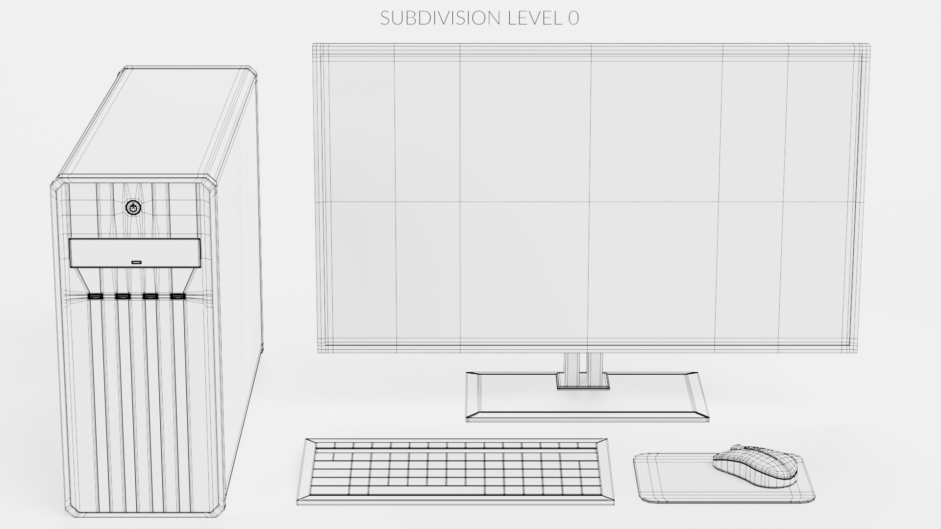 3D Computer 2 Model - TurboSquid 1899028