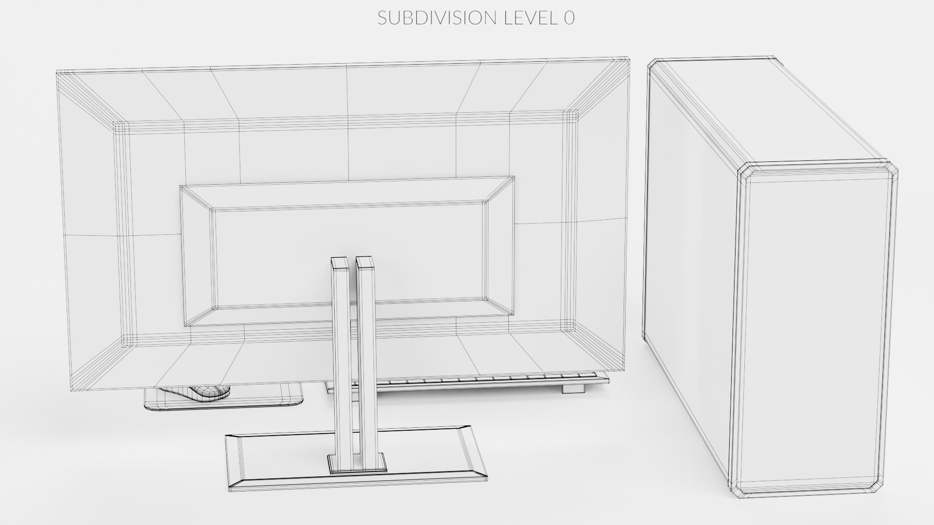 3D Computer 2 Model - TurboSquid 1899028