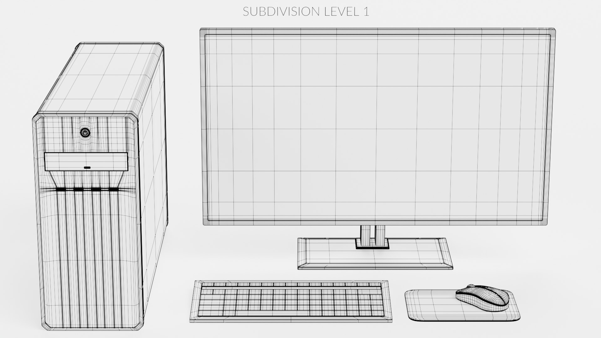 3D Computer 2 Model - TurboSquid 1899028