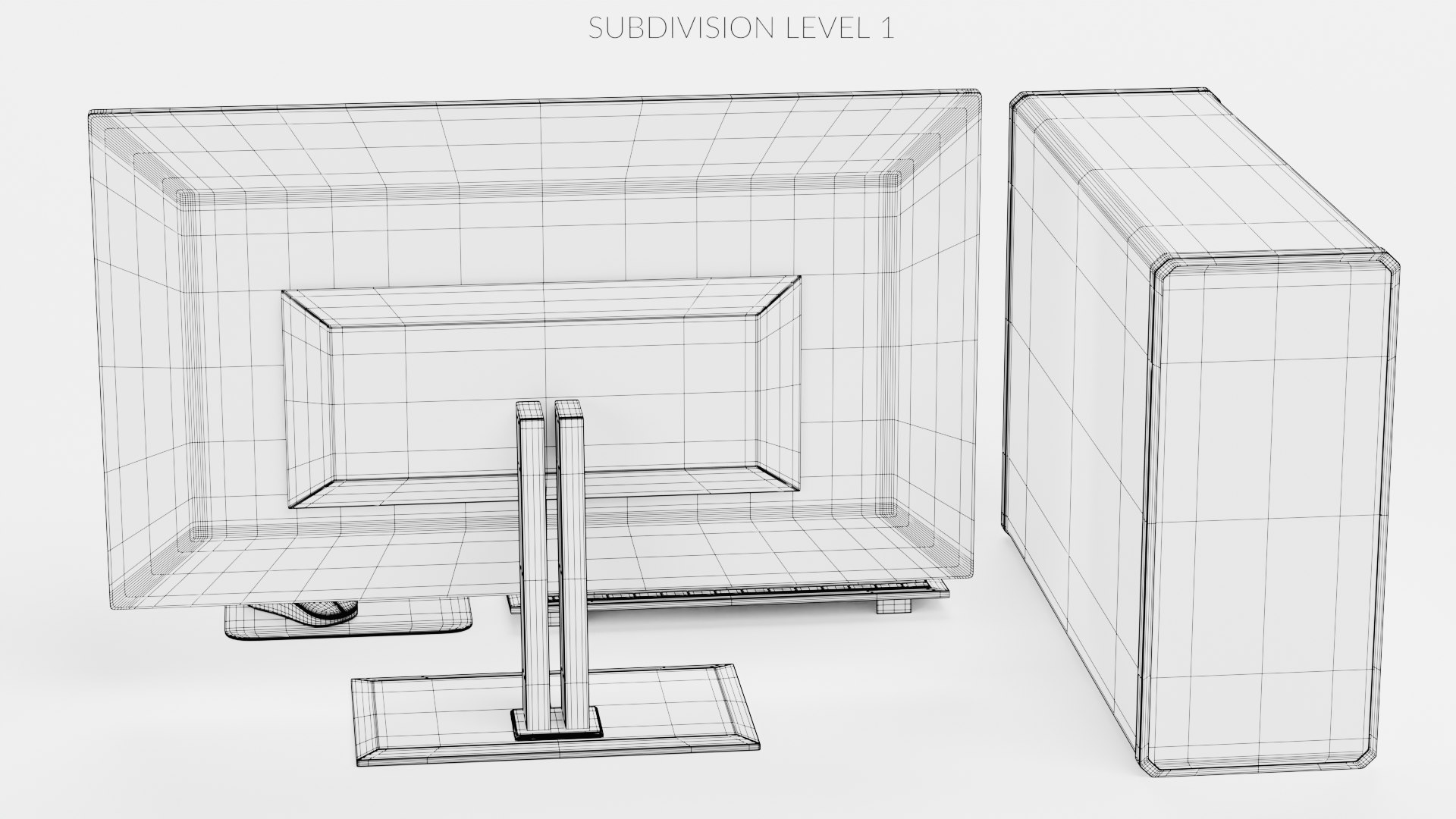 3D Computer 2 Model - TurboSquid 1899028