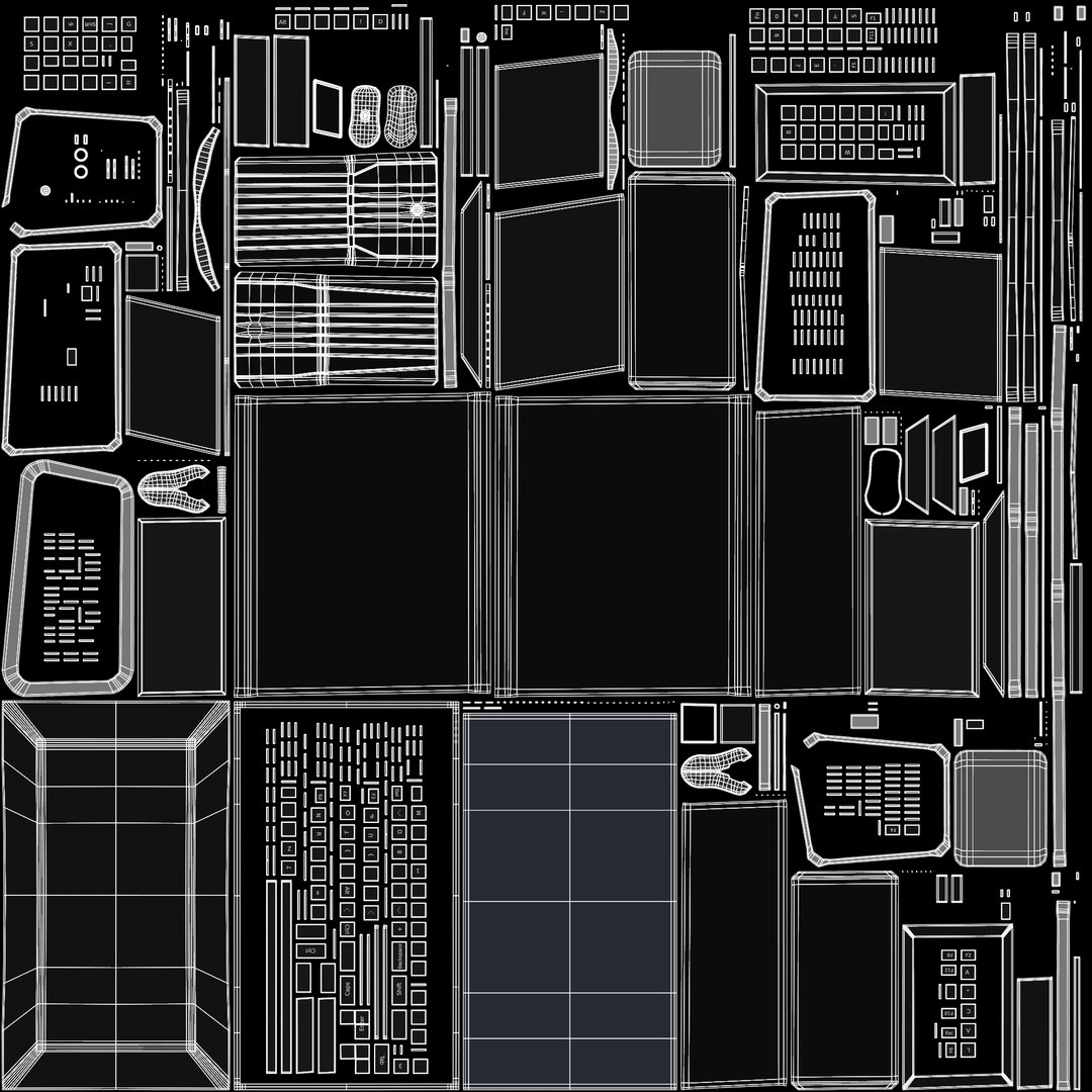 3D Computer 2 Model - TurboSquid 1899028