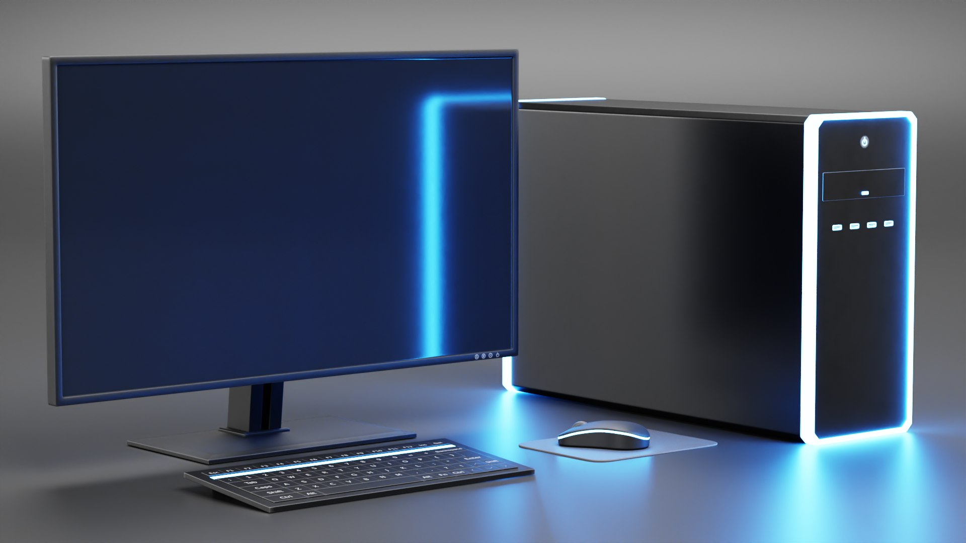 3D Computer 2 Model - TurboSquid 1899028