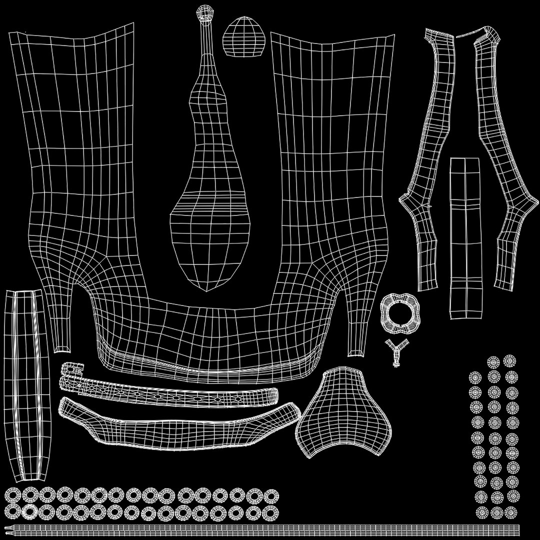 Botas Boots 3D Model - TurboSquid 1983285