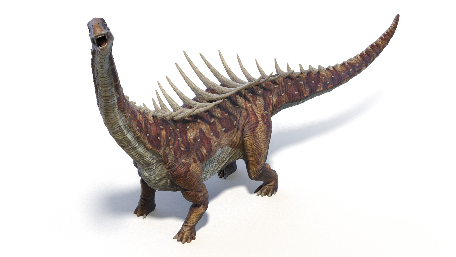 3D Agustinia Animated - TurboSquid 1920282