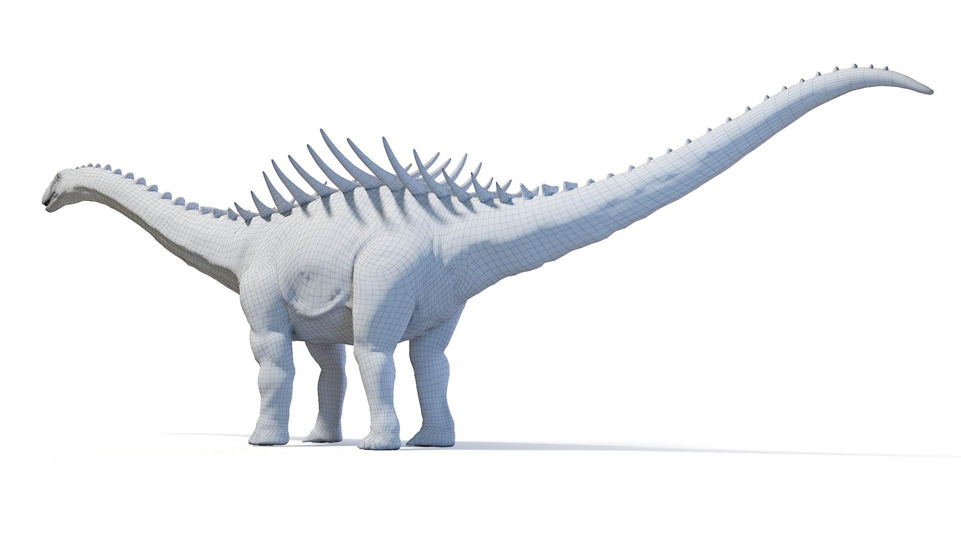 3D Agustinia Animated - TurboSquid 1920282