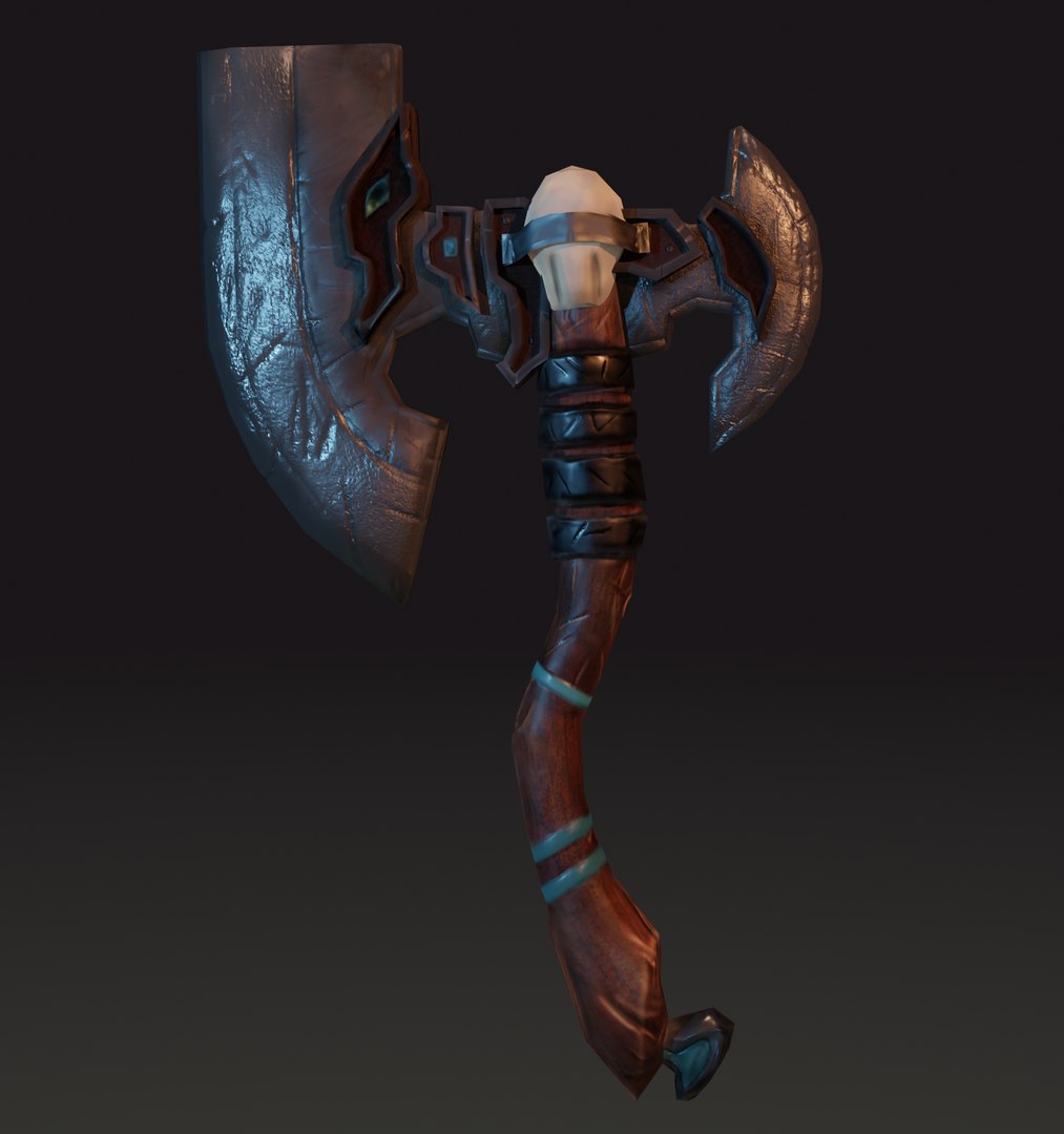 Axe weapon 3D model - TurboSquid 1686032