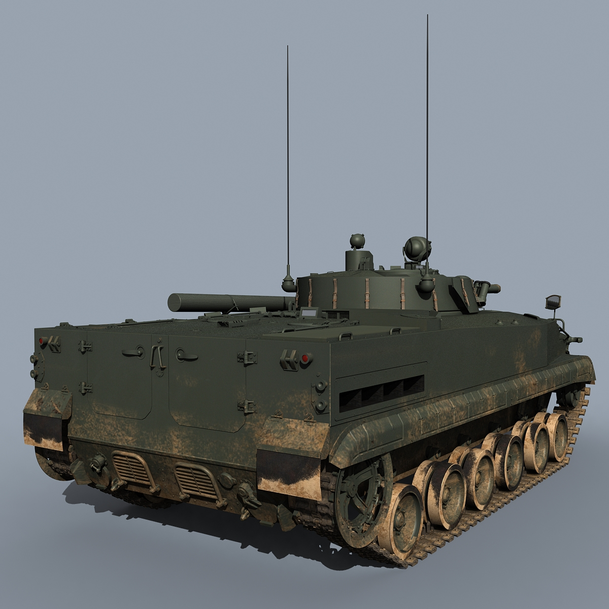 Russian vehicles tank mlrs 3D model - TurboSquid 1562272