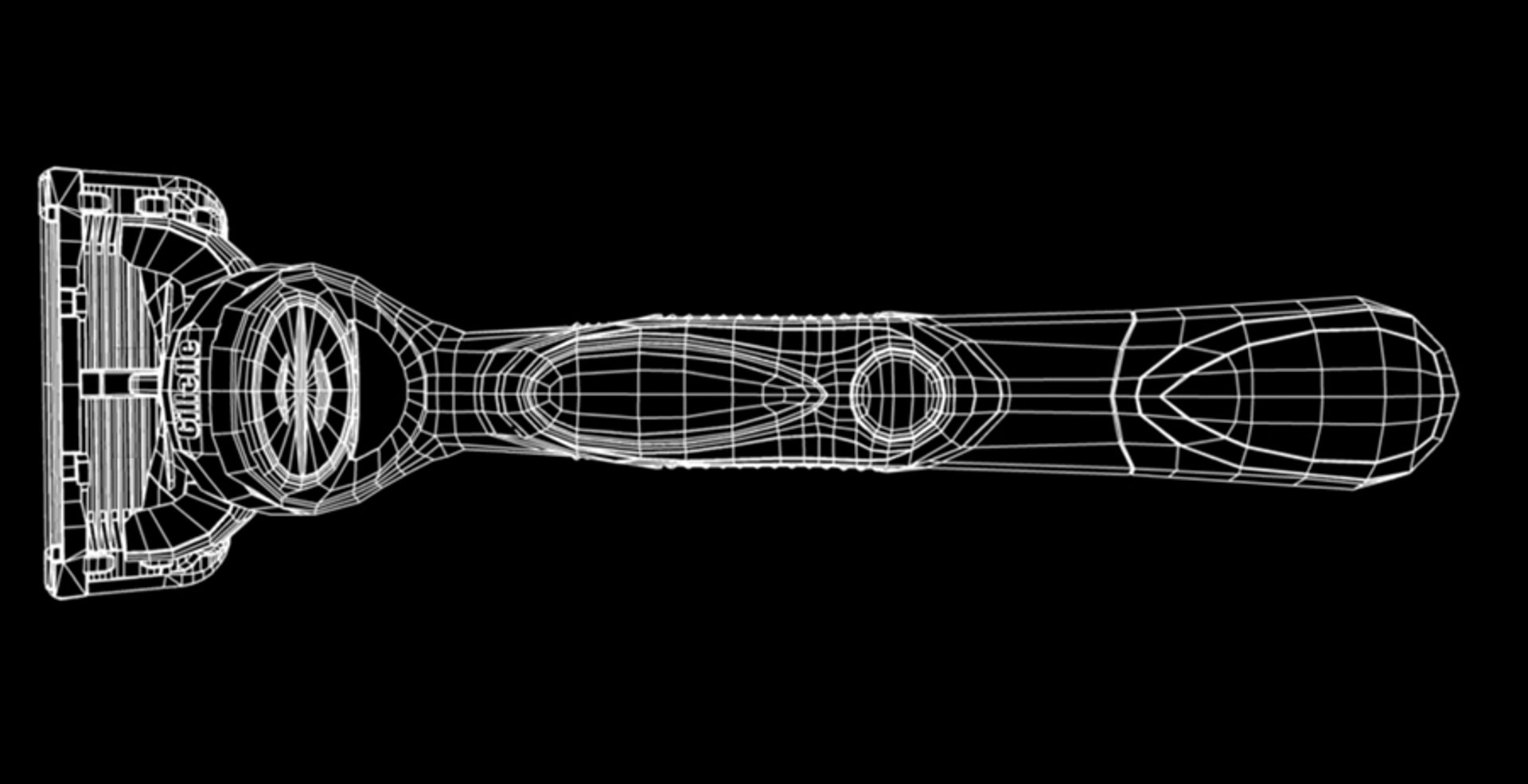 Gillette Proglide Power Razor 3d Model