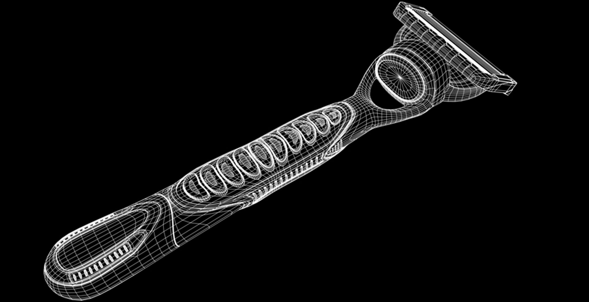 Gillette Proglide Power Razor 3d Model