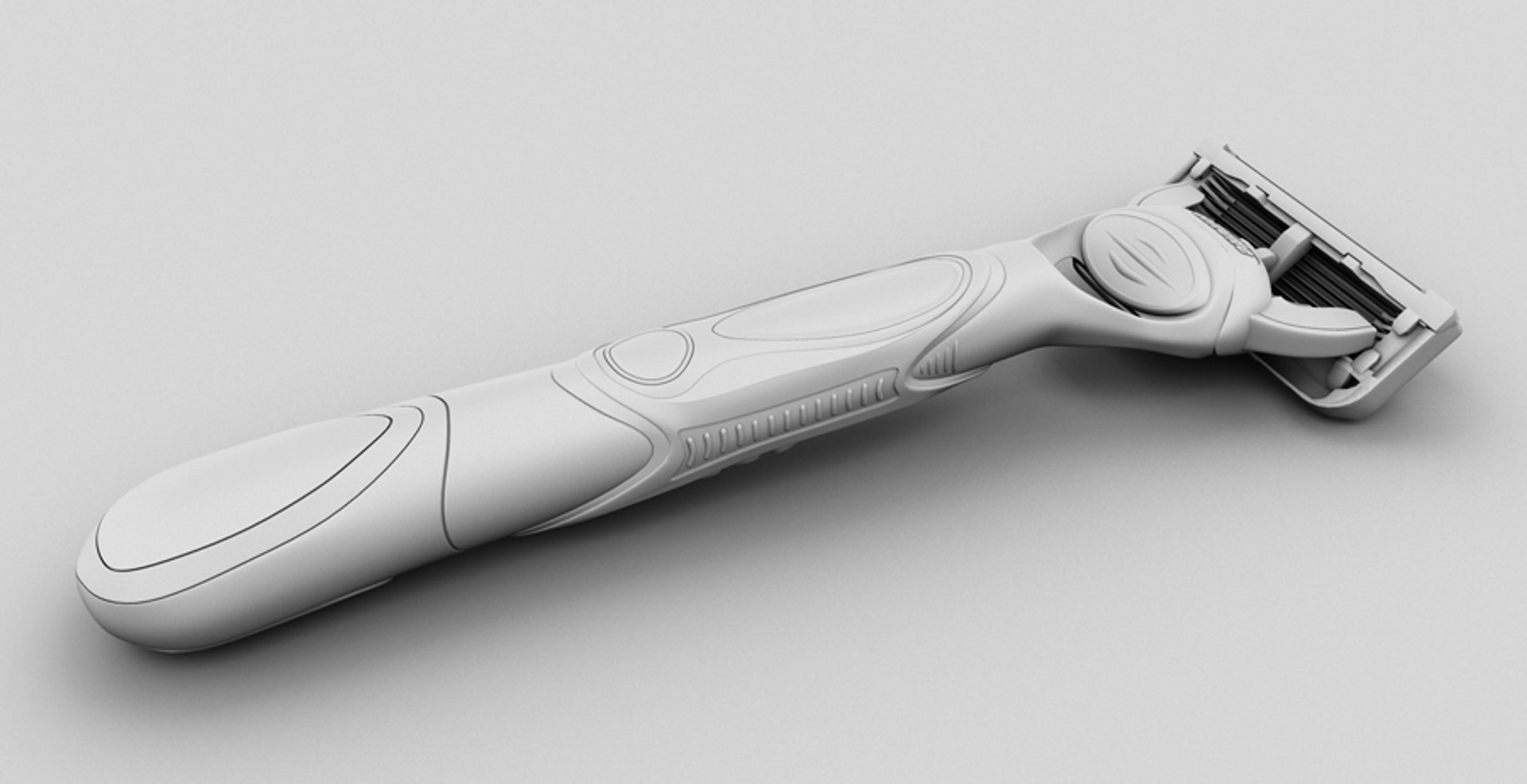 Gillette Proglide Power Razor 3d Model