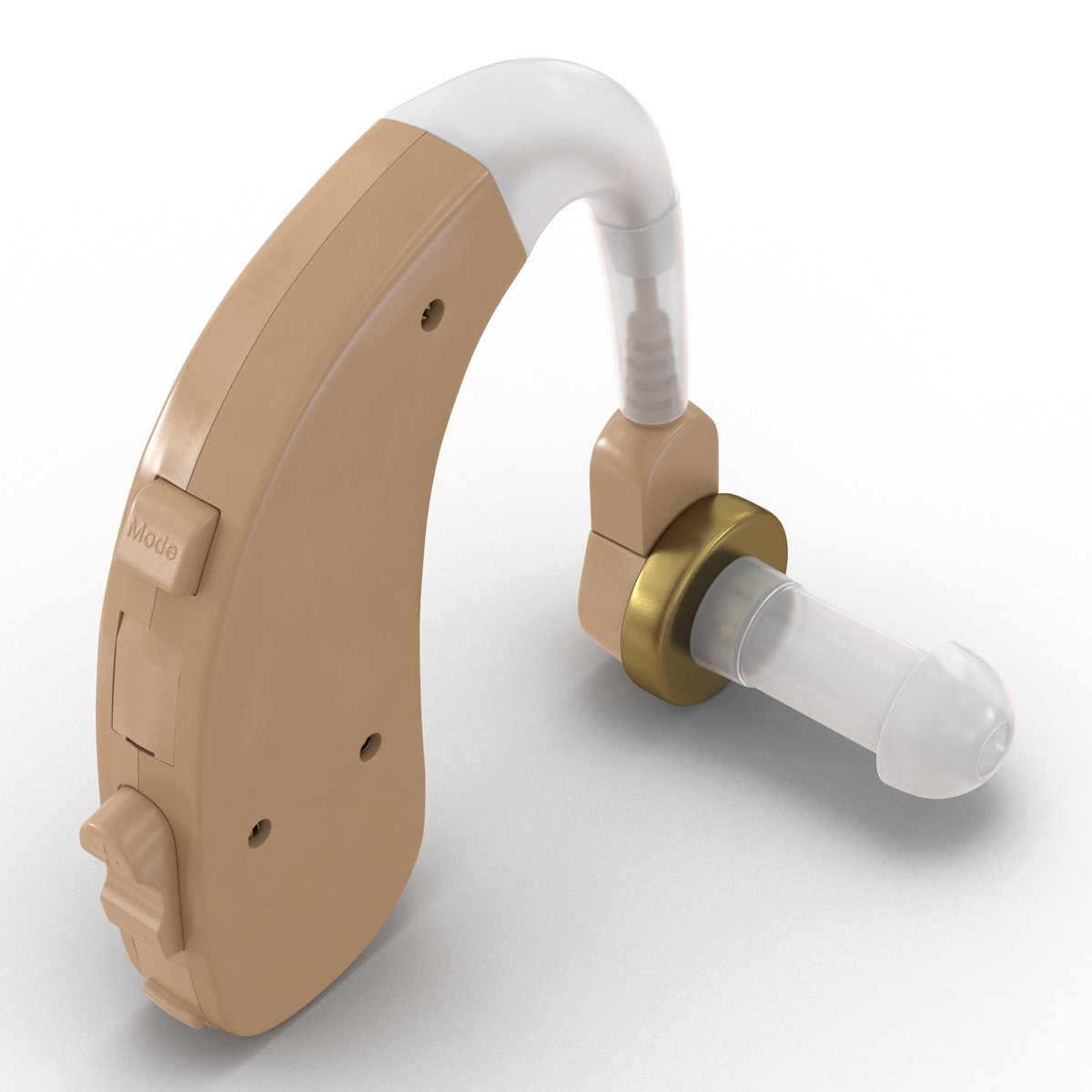 3d model hearing aid