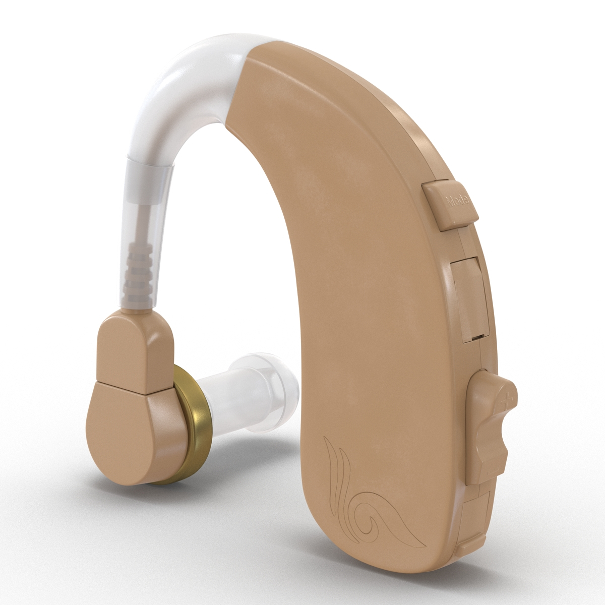 3d model hearing aid
