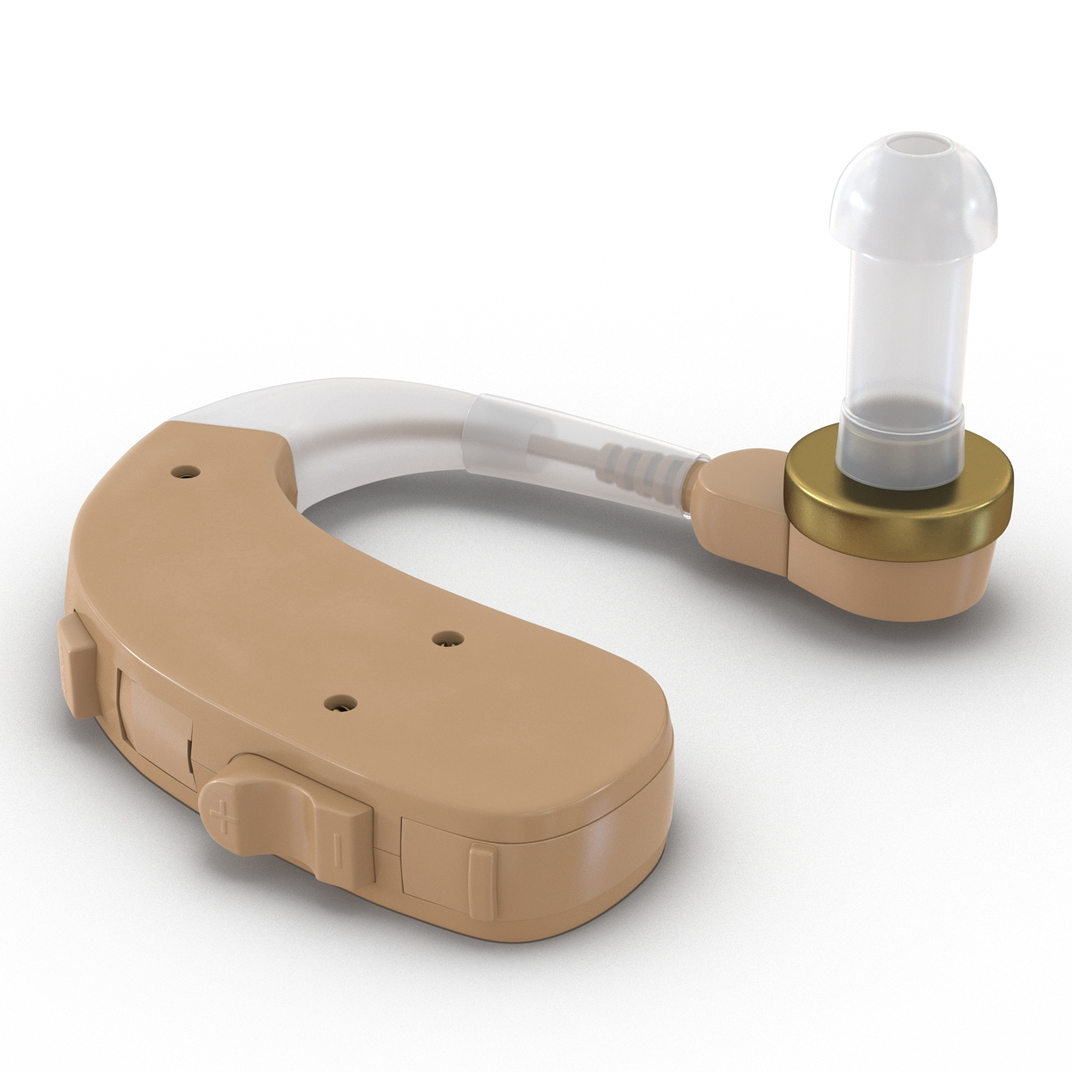 3d model hearing aid