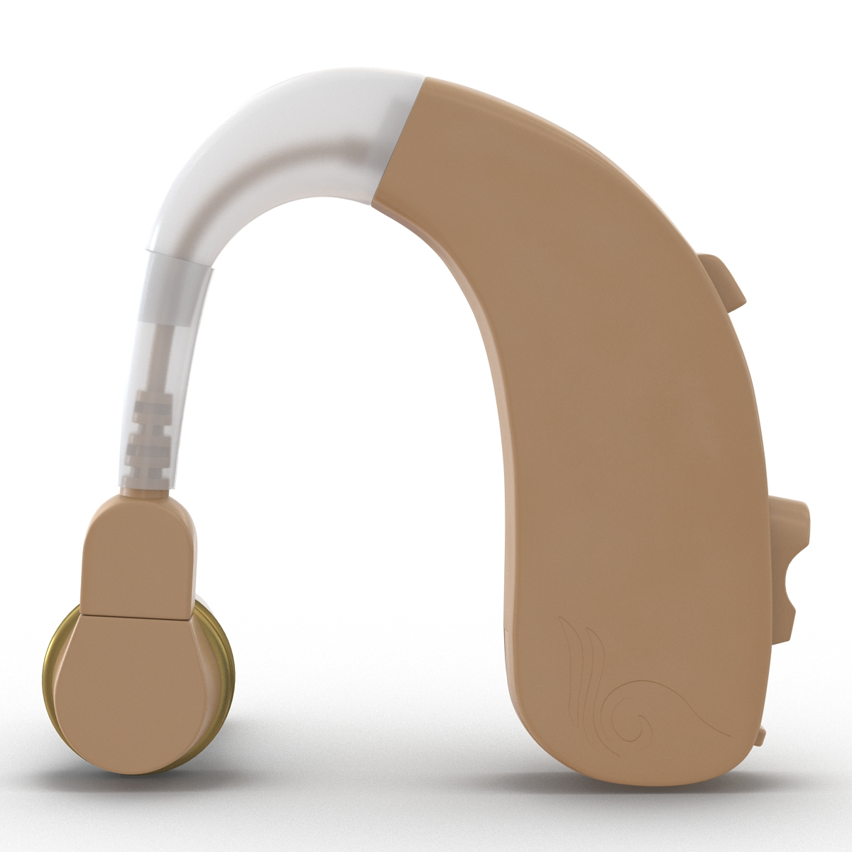 3d model hearing aid