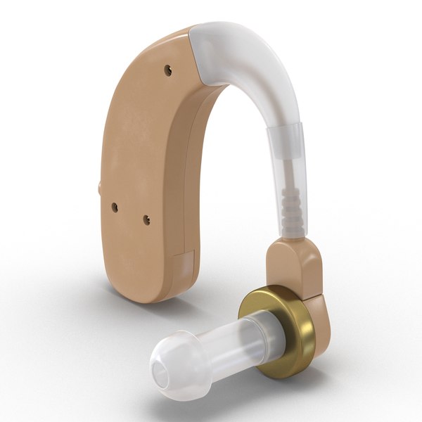 3d model hearing aid