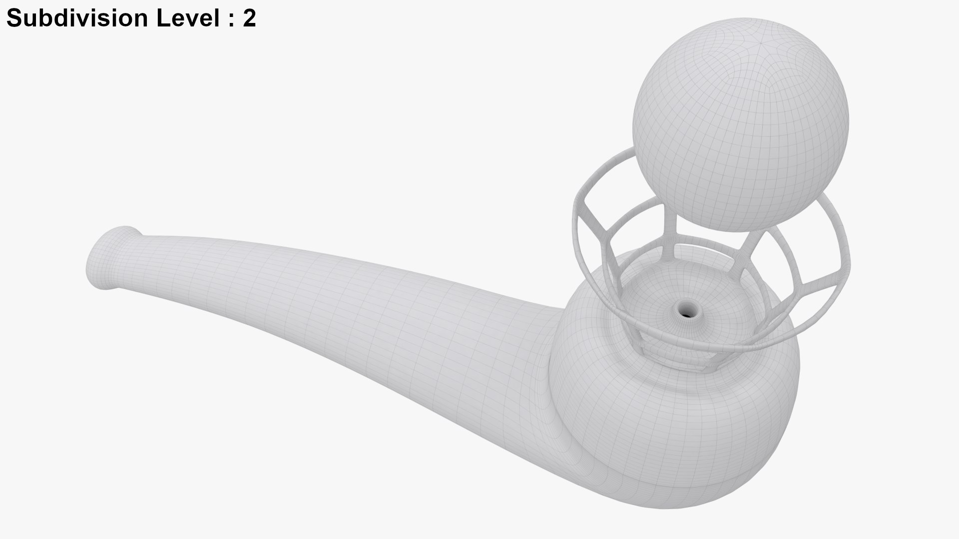 Blow Ball Pipe Toy 3D Model - TurboSquid 1815181