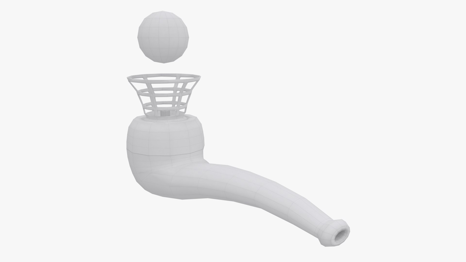 Blow Ball Pipe Toy 3D Model - TurboSquid 1815181