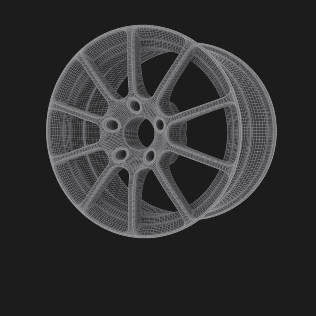 3D Concept Car Rim Model - TurboSquid 1180943