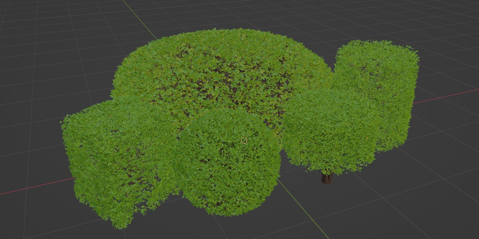 Bushes collection vol 61-Blender 3D model - TurboSquid 2122645