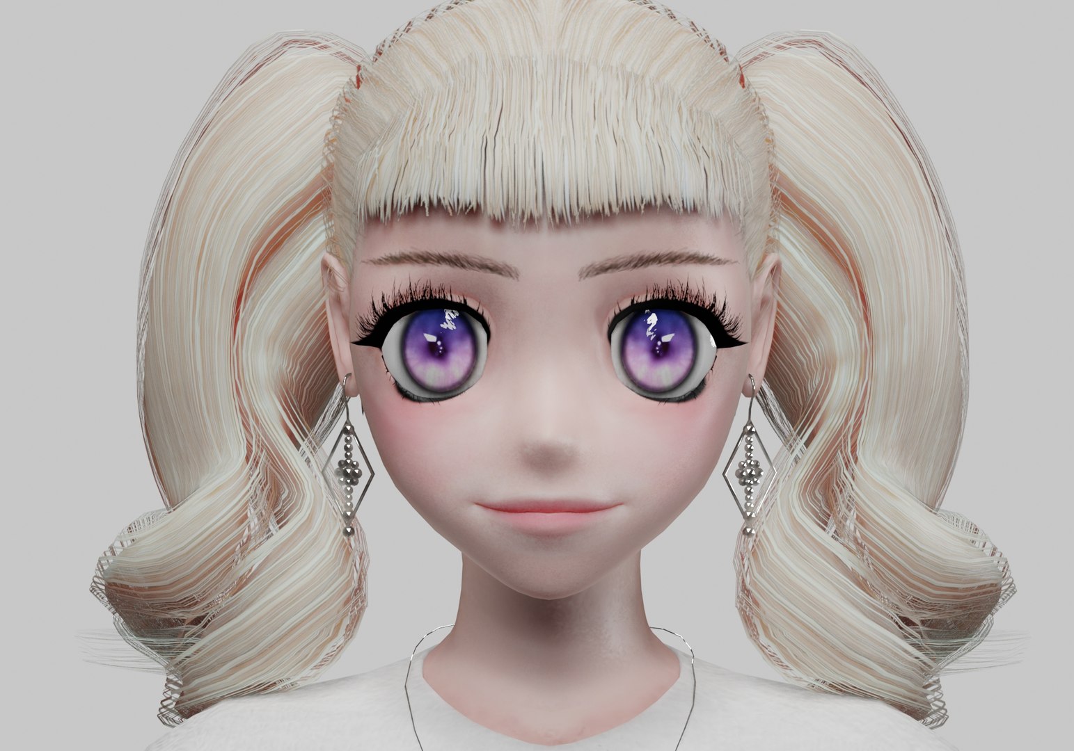 Cute Standard Girl V29714 3D Model - TurboSquid 2269228