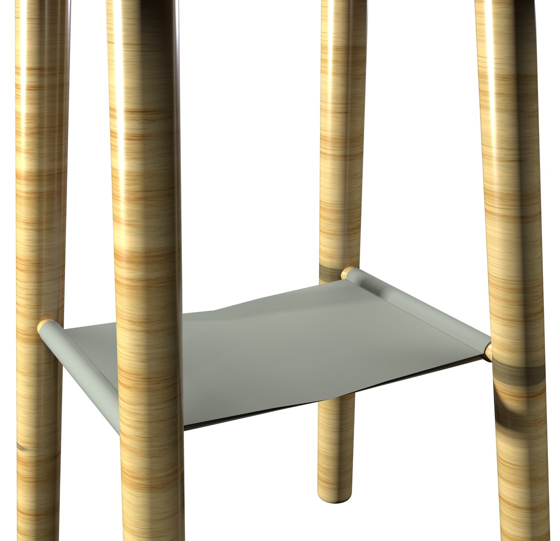 Wood commode table 3D - TurboSquid 1627324