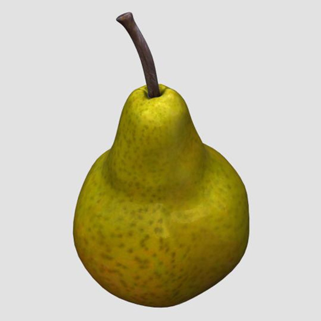 3d model of pear