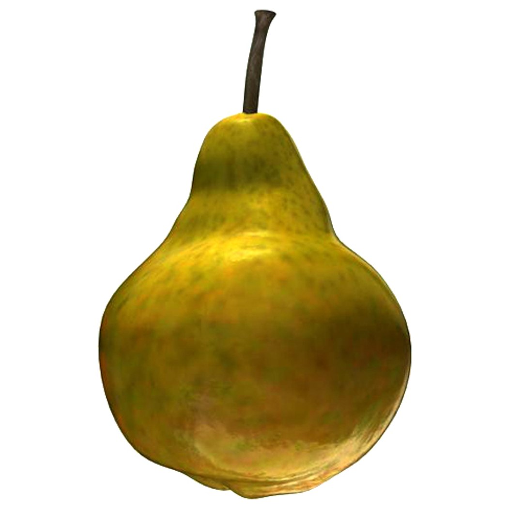3d model of pear