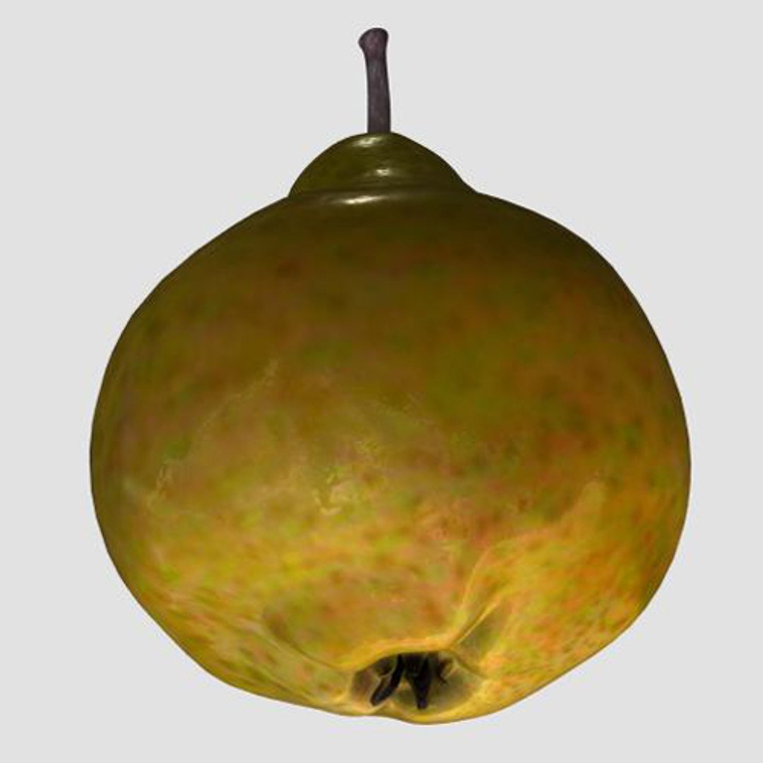 3d model of pear